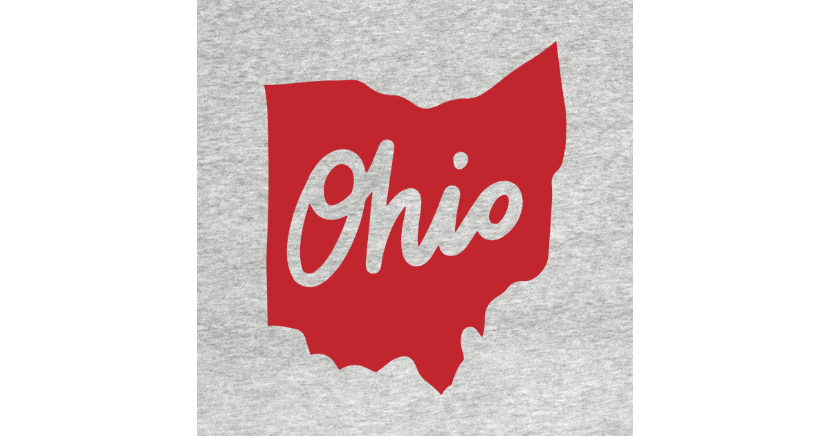 State of Ohio Retro Script Graphic - Ohio - Crewneck Sweatshirt | TeePublic