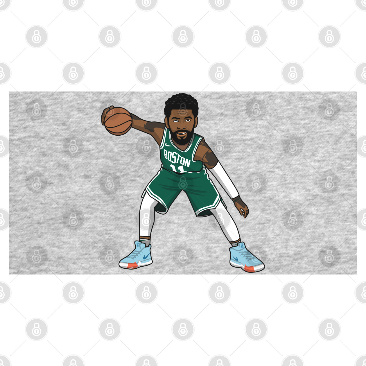 Kyrie Irving Cartoon Style - Kyrie Irving - Tank Top | TeePublic