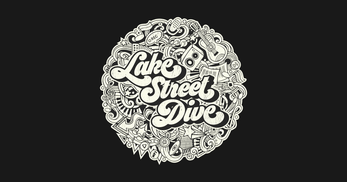 Lake Street Dive Circle - Lake Street Dive - T-Shirt | TeePublic