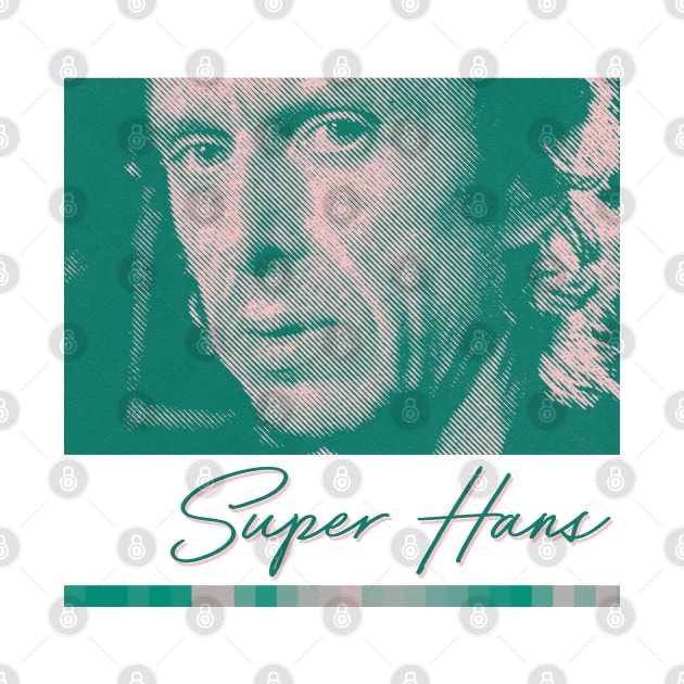 Super Hans / Aesthetic FanArt Design - Peep Show Fan - T-Shirt | TeePublic