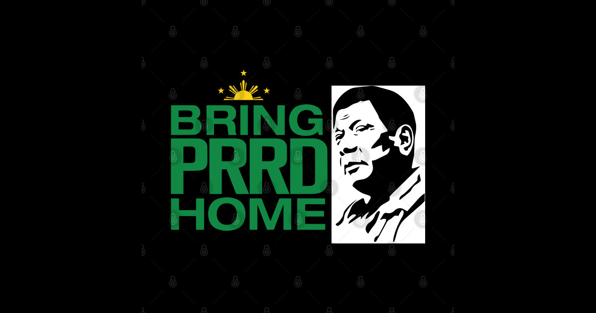 BRING PRRD HOME - Duterte - Sticker | TeePublic