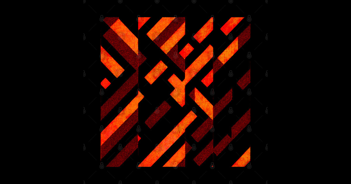 Cyberpunk red black military camo pattern - Sjg Digital - Sticker ...