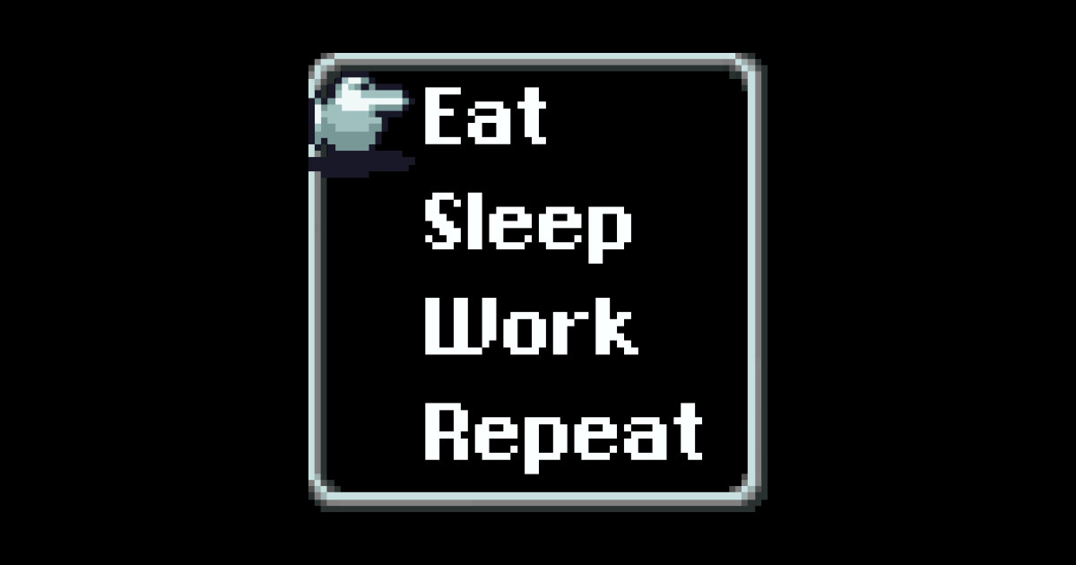 REAL LIFE RPG BATTLE MENU - EAT - Video Game - Sticker | TeePublic