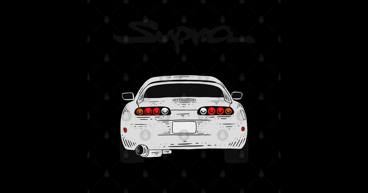 Supra MK4 - Automotive - Sticker | TeePublic