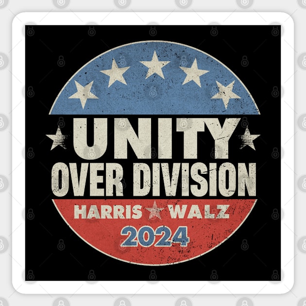 UNITY OVER DIVISION VOTE FOR HARRIS WALZ 2024 - Unity Over Division ...