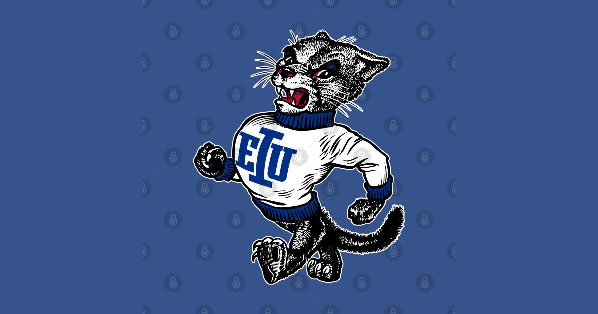 Vintage Eastern Illinois University Panthers Mascot Logo - Easter ...