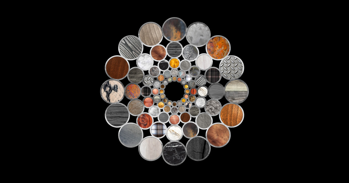 Rustic Geometry II Mandala - Rustic - T-Shirt | TeePublic