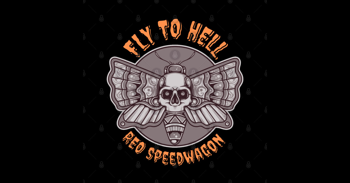 Fly To Hell Reo Speedwagon - Rock - Sticker | TeePublic
