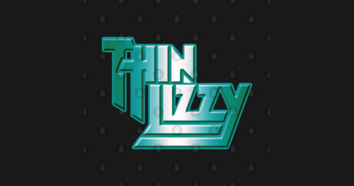 Thin Lizzy 70s Logo Art - Lizzy - T-Shirt | TeePublic