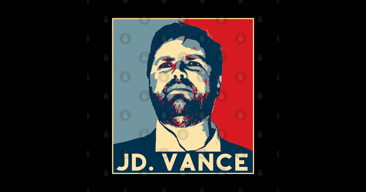 JD. Vance Mr. Hope style - Jd Vance - Sticker | TeePublic