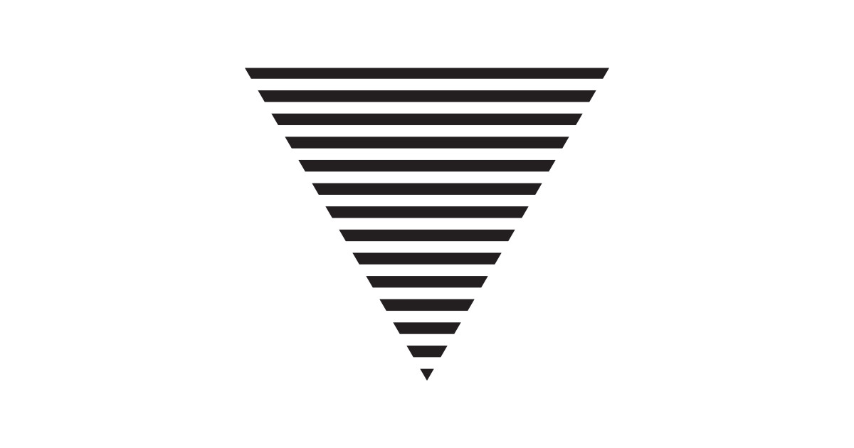 simple triangle lines design - Triangle - T-Shirt | TeePublic