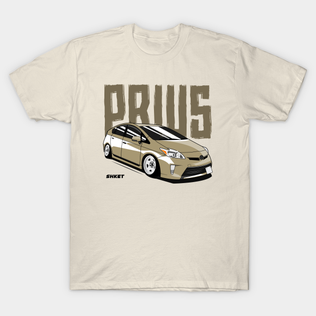 Stanced Prius - Prius - T-Shirt | TeePublic
