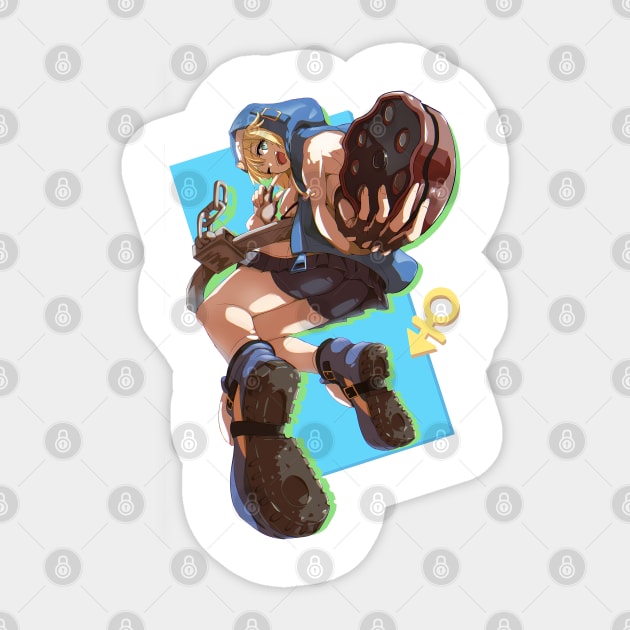 Bridget Guilty Gear Strive - Bridget - Sticker | TeePublic