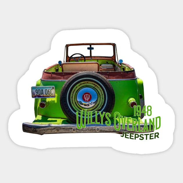 1948 Willys Overland Jeepster - 1948 Willys Overland Jeepster - Sticker ...