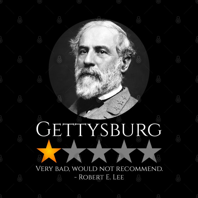 American Civil War - Robert E. Lee - Gettysburg - History Meme - History - Pin | TeePublic