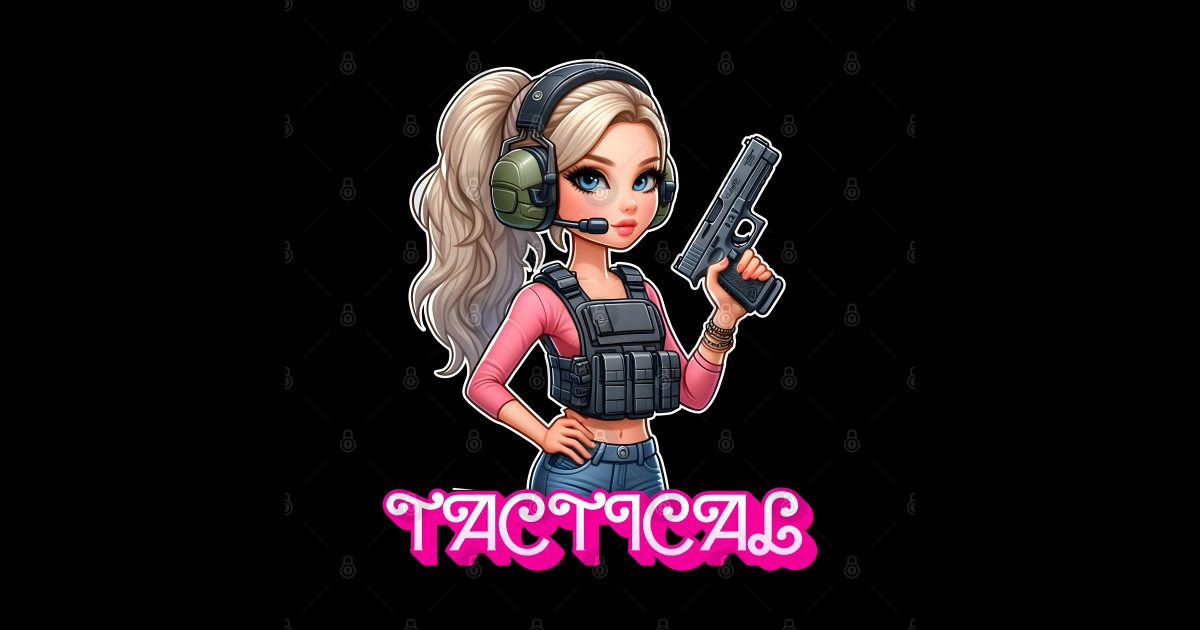 Girl Doll Tactical - Barbie - Posters and Art Prints | TeePublic