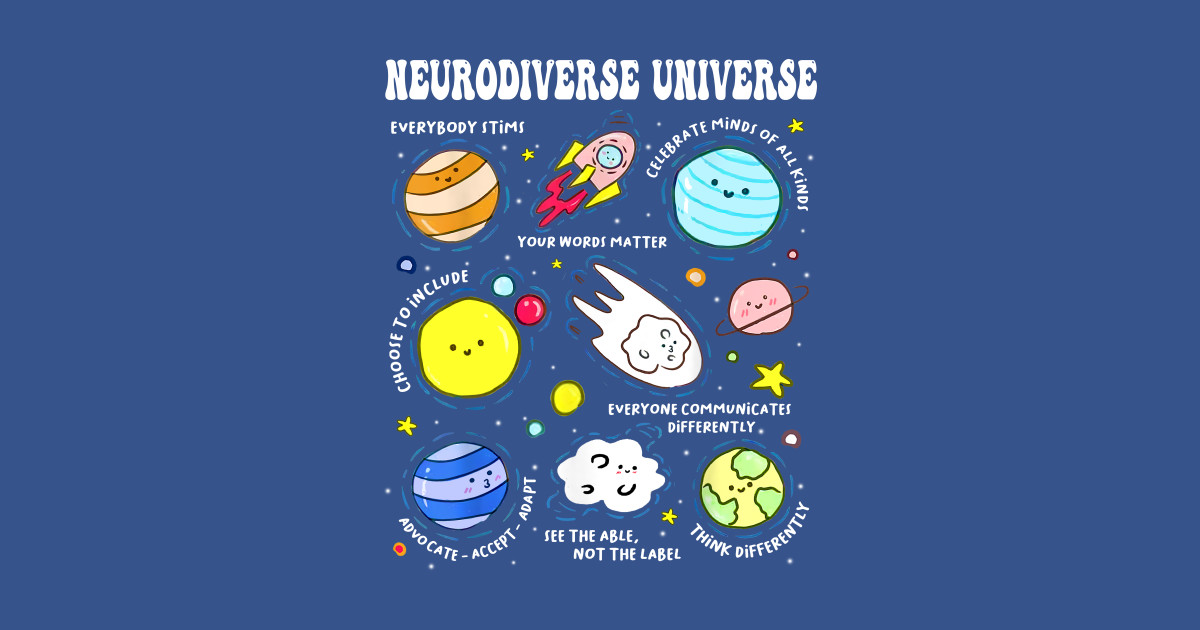 Autism Awareness, Neurodiverse Universe, Sped Teacher, Space ...