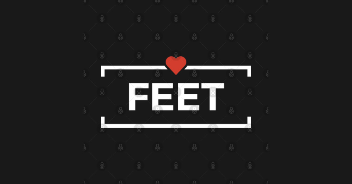 I Love Feet - Feet - Sticker | TeePublic