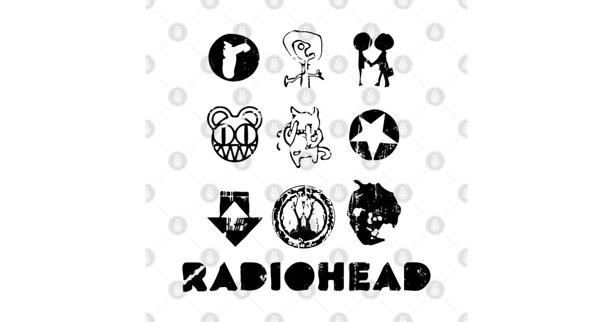 Radiohead Band Vintage - Rock - T-Shirt | TeePublic