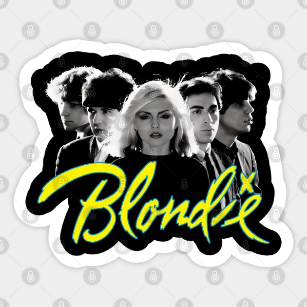 Blondie Retro Style - Blondie - Sticker | TeePublic