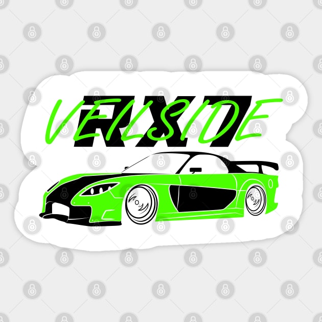 RX7 FD3S JDM - Rx7 - Sticker | TeePublic