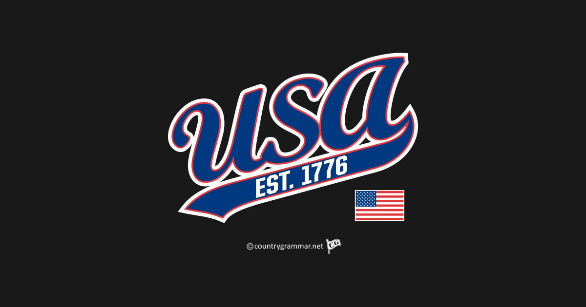 USA ultimate Script - Usa - T-Shirt | TeePublic