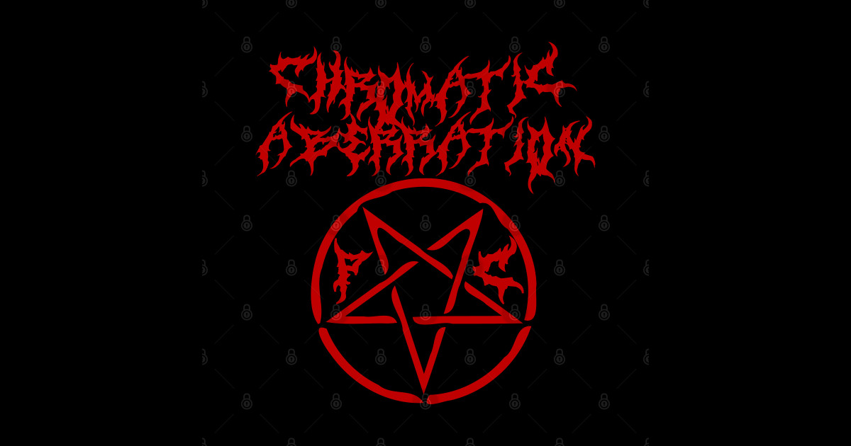 Chromatic Aberration Black Metal - Meme, PC Gaming, Goth, Band - Gaming ...