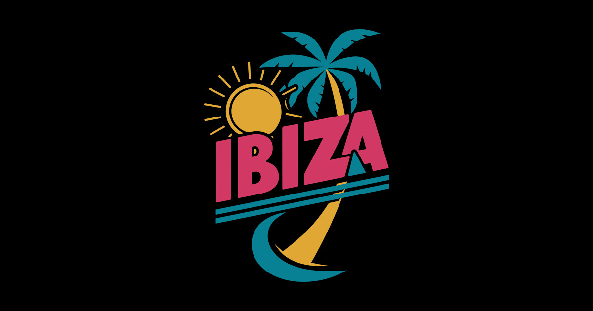 Ibiza Summer Vacation Beach Paradise - Ibiza - Sticker | TeePublic