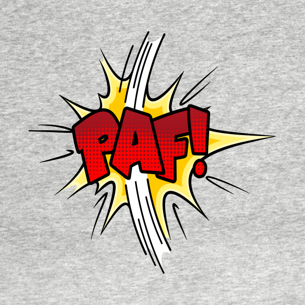 PAF! - Comicbook - T-Shirt | TeePublic