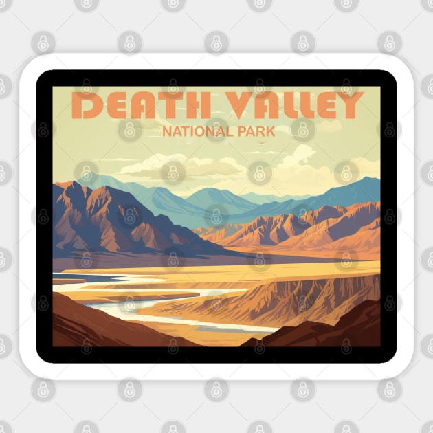 Death Valley National Park - Death Valley - Sticker | TeePublic