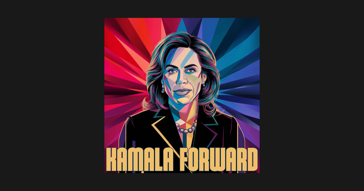 KAMALA HARRIS FORWARD - Kamala Forward - T-Shirt | TeePublic