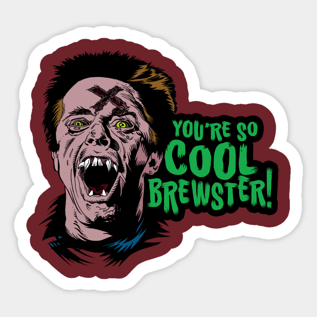 Fight Night Evil Ed - Fright Night - Sticker | TeePublic