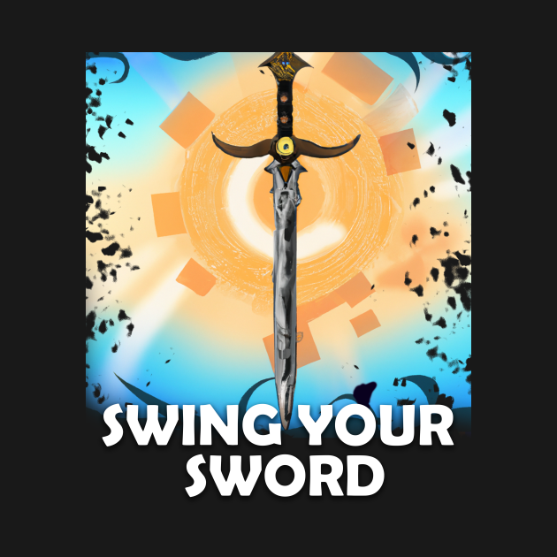 Swing Your Sword - Swing Your Sword - T-Shirt | TeePublic Swing Your Sword - Swing Your Sword - T-Shirt | TeePublic