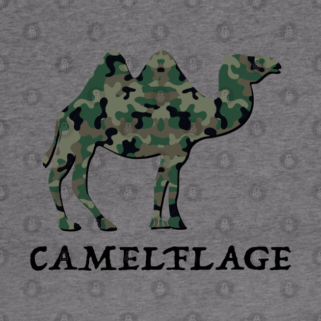 CamelFlage - Camouflage Pattern - Hoodie | TeePublic