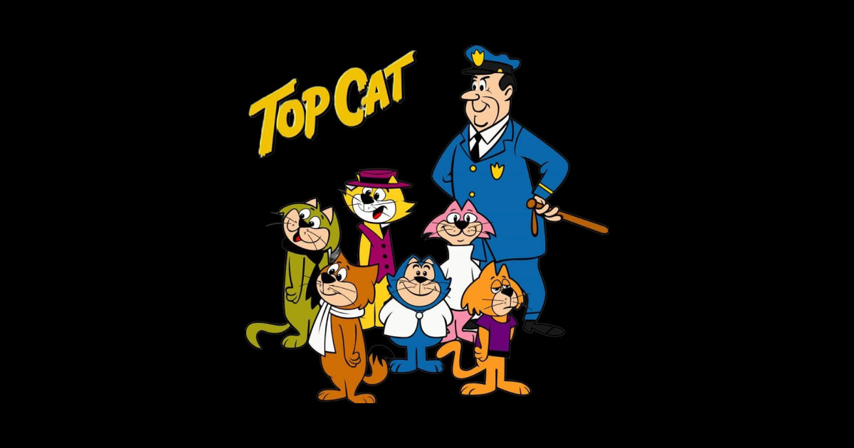 Top Cat - Top Cat - Sticker | TeePublic