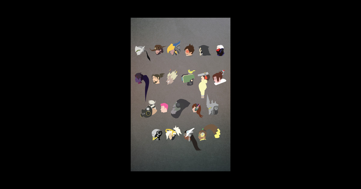 Overwatch Full Roster Fan-Made Poster - Overwatch - Posters and Art ...
