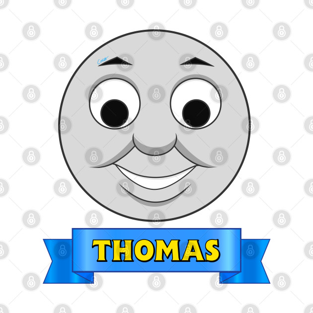 Thomas (with Name Badge) - Thomas And Friends - T-Shirt | TeePublic