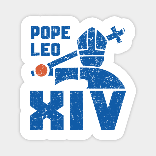 Da Pope Leo XIV Baseball - Da Pope - Magnet | TeePublic