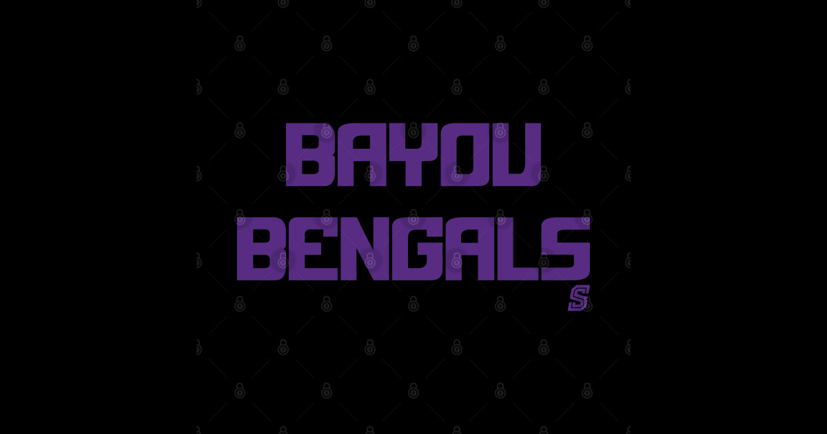 Bayou Bengals - Tigers - Sticker | TeePublic