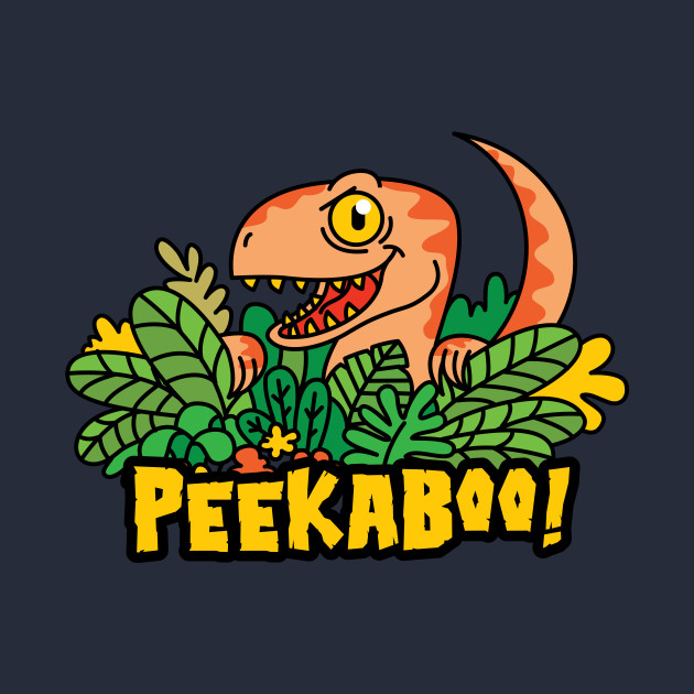 Peekaboo - Dinosaurs - T-Shirt | TeePublic