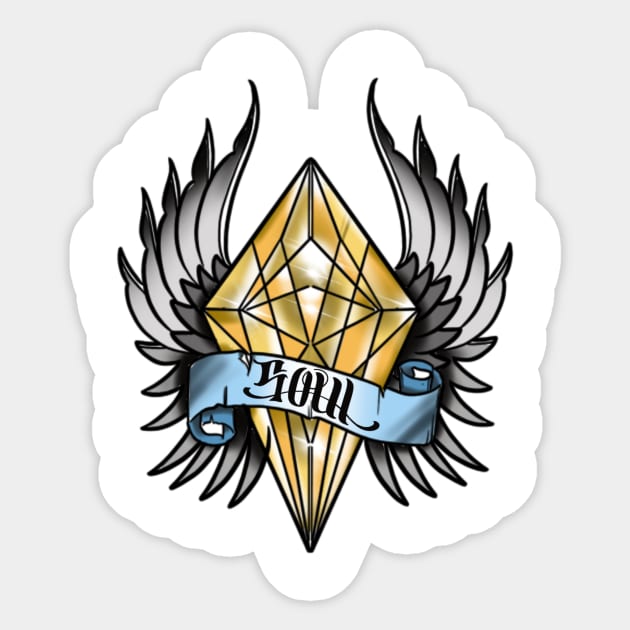 Soul Infinity Stone - Soul Infinity Stone - Sticker | TeePublic