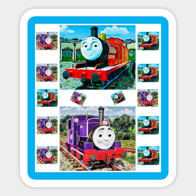 Thomas the tank engine images - Thomas The Tank Engine - Sticker ...