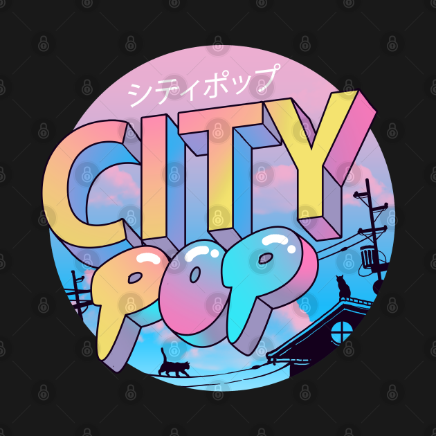 City Pop - City Pop - T-Shirt | TeePublic