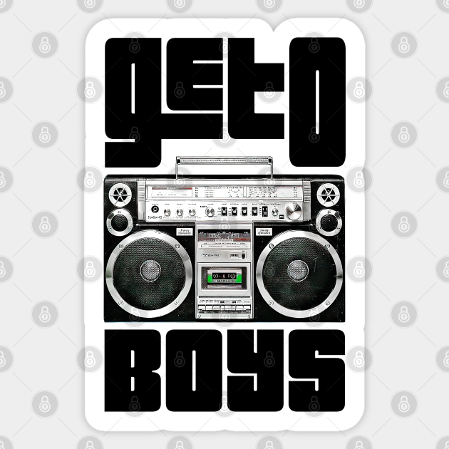 Geto Boys / Original Retro Fan Art Design - Geto Boys - Sticker | TeePublic