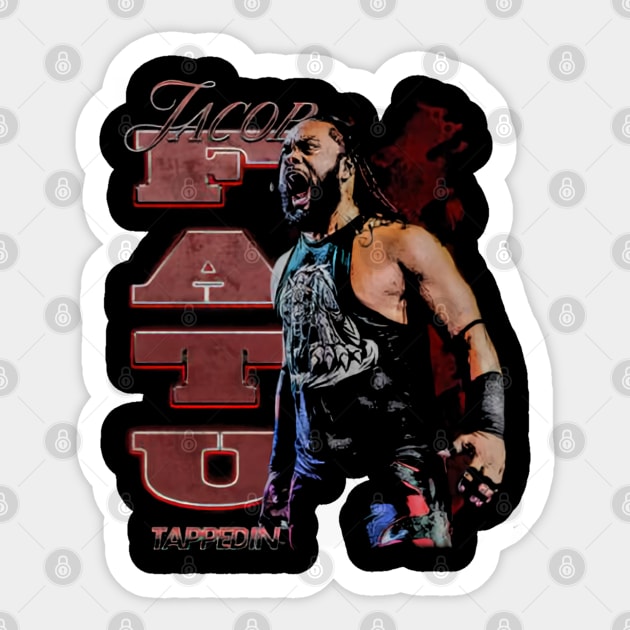 Jacob Fatu Vertical - Jacob Fatu - Sticker | TeePublic