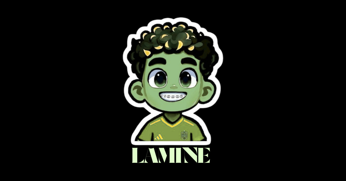 Lamine Yamal Artistic Portrait – Barça’s Young Sensation - Lamine Yamal ...