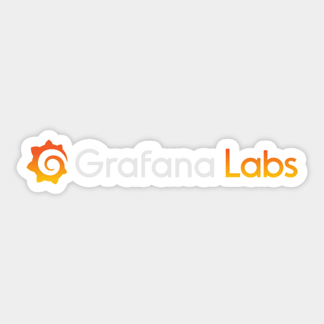 Grafana Labs Logotype - Grafana - Sticker | TeePublic