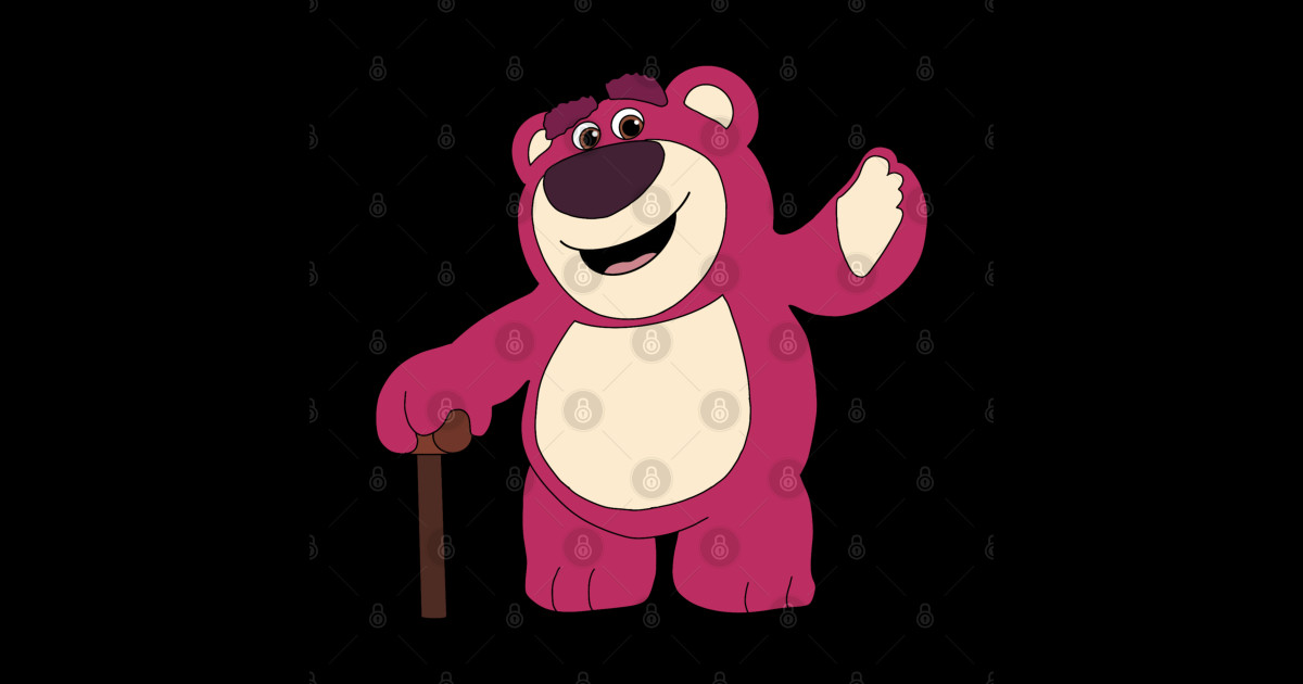 Lotso bear - Lotso - Sticker | TeePublic