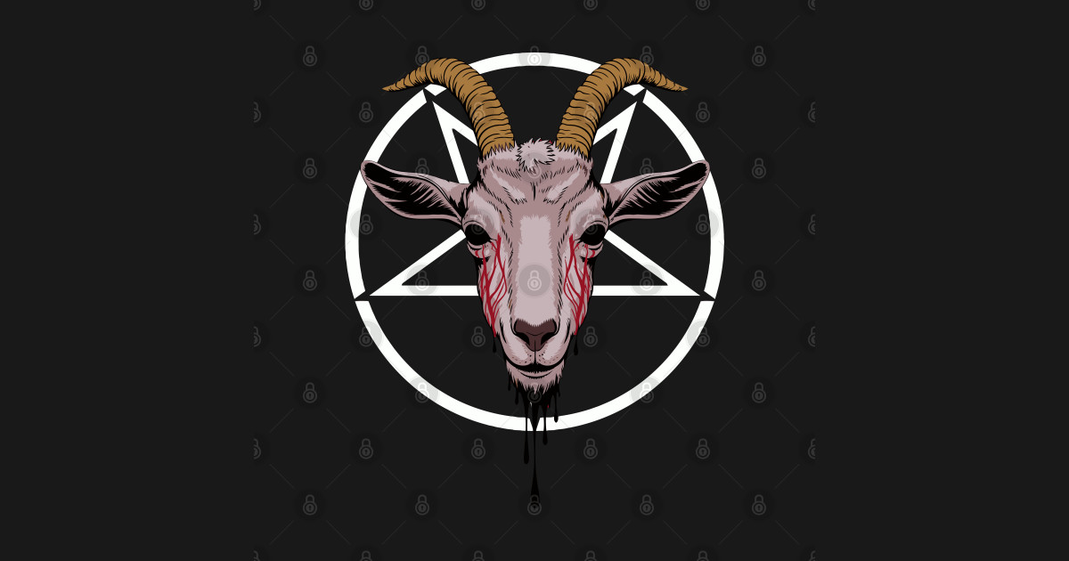 Pentagram Goat - Pentagram Goat - T-Shirt | TeePublic