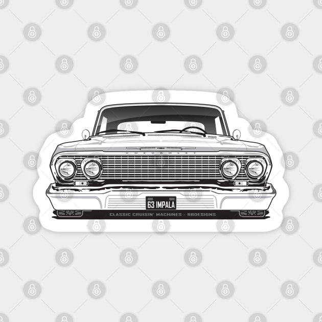 63 impala drawing